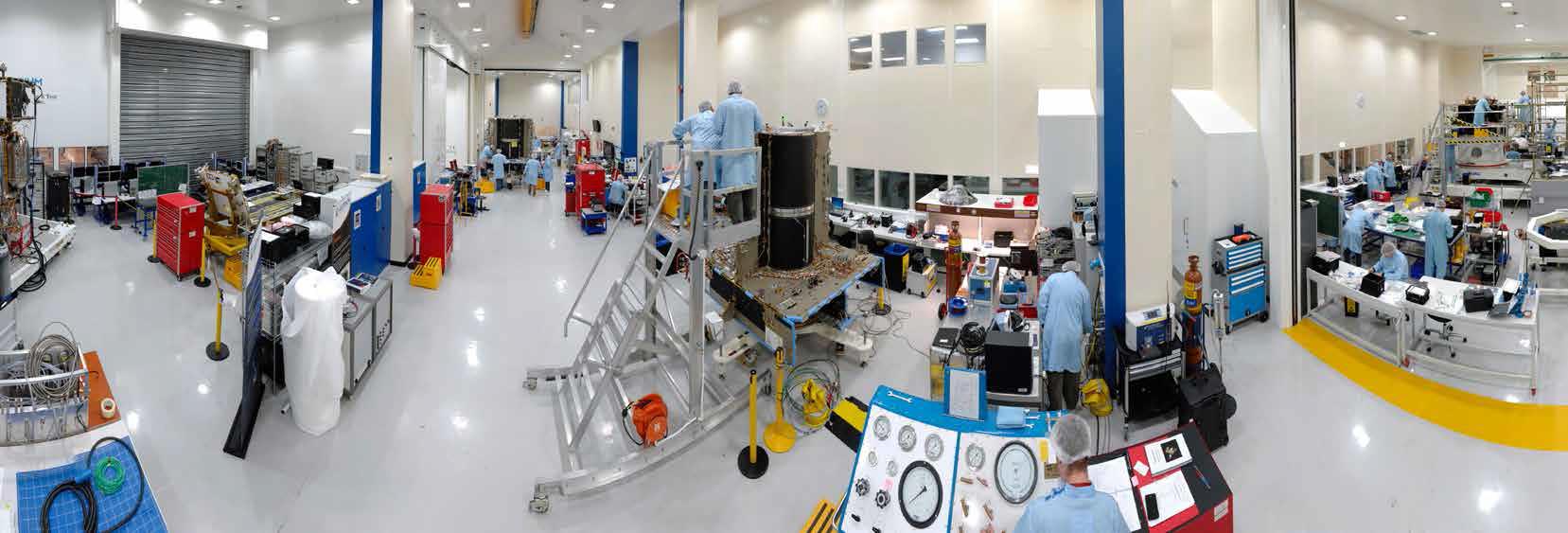 UK Space Facilities Clean Rooms